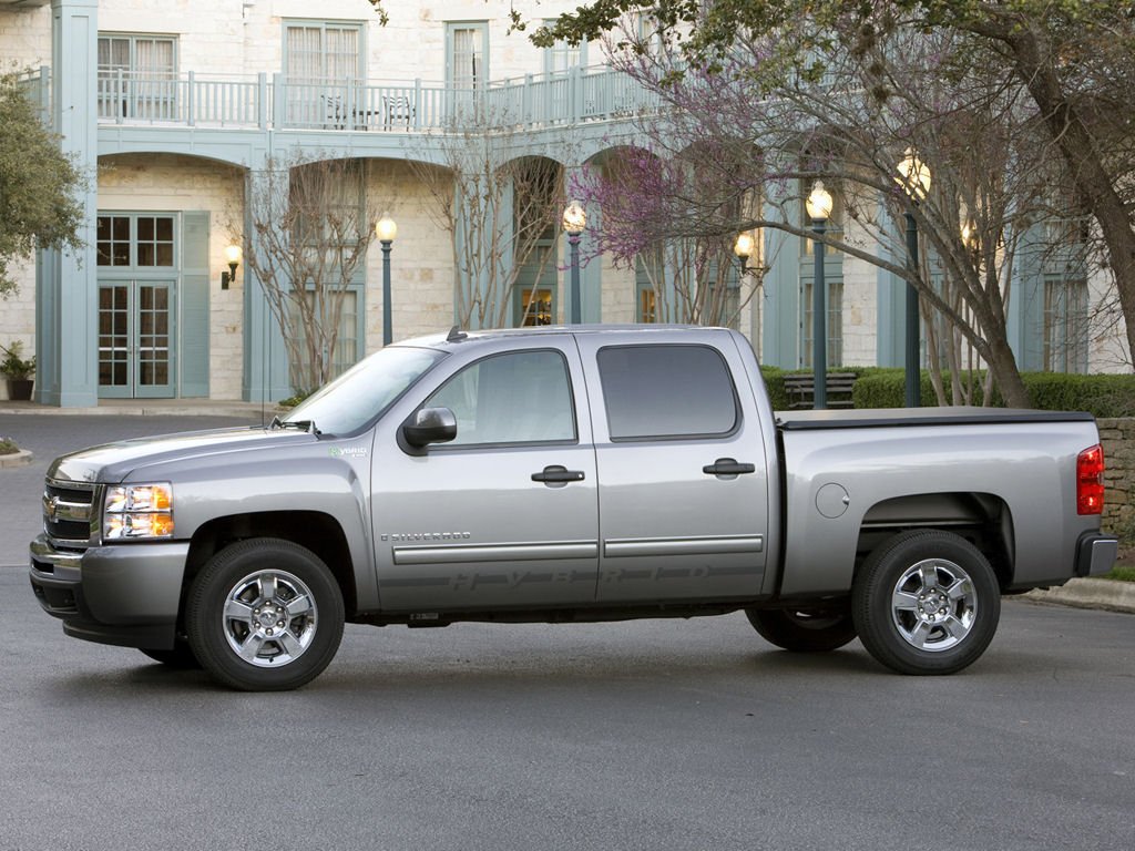 Chevrolet Silverado 1500 Extended, Crew Cab, Hybrid, Chevy - Free ...