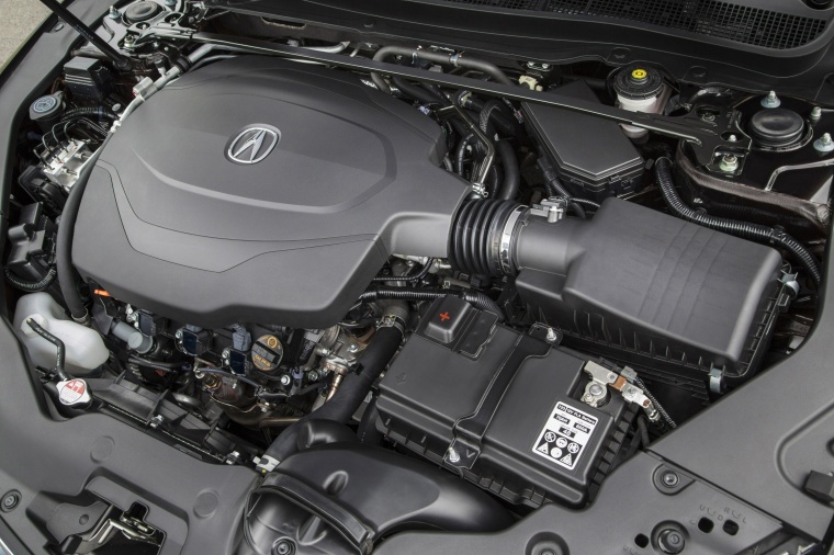 2017 Acura TLX 3.5-liter V6 Engine - Picture / Pic / Image
